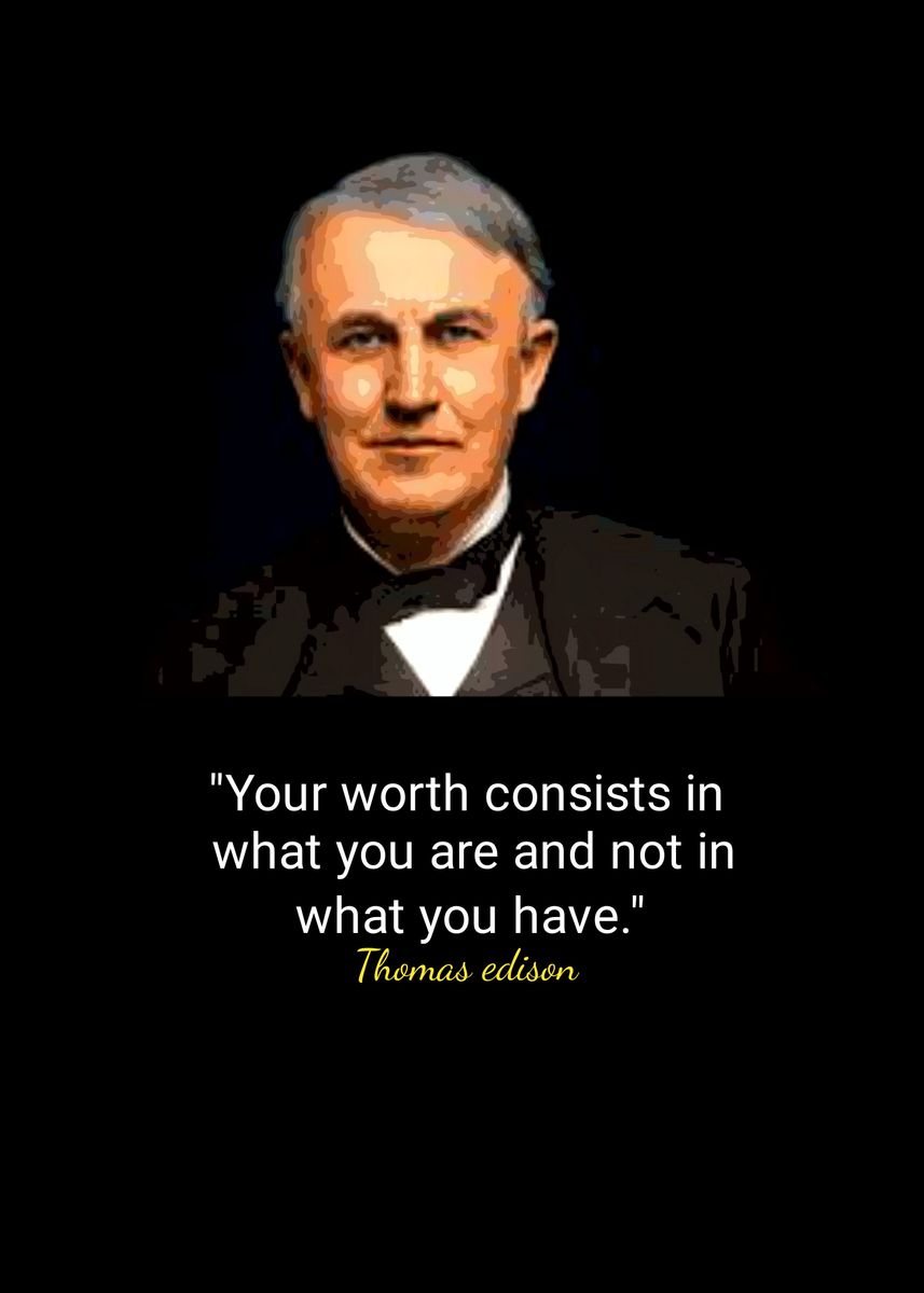 'thomas quote' Poster, picture, metal print, paint by iwak ayam | Displate