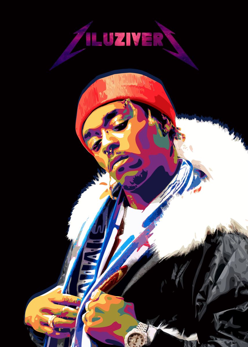 'Lil Uzi Vert' Poster, picture, metal print, paint by Ahmad Hanafi ...