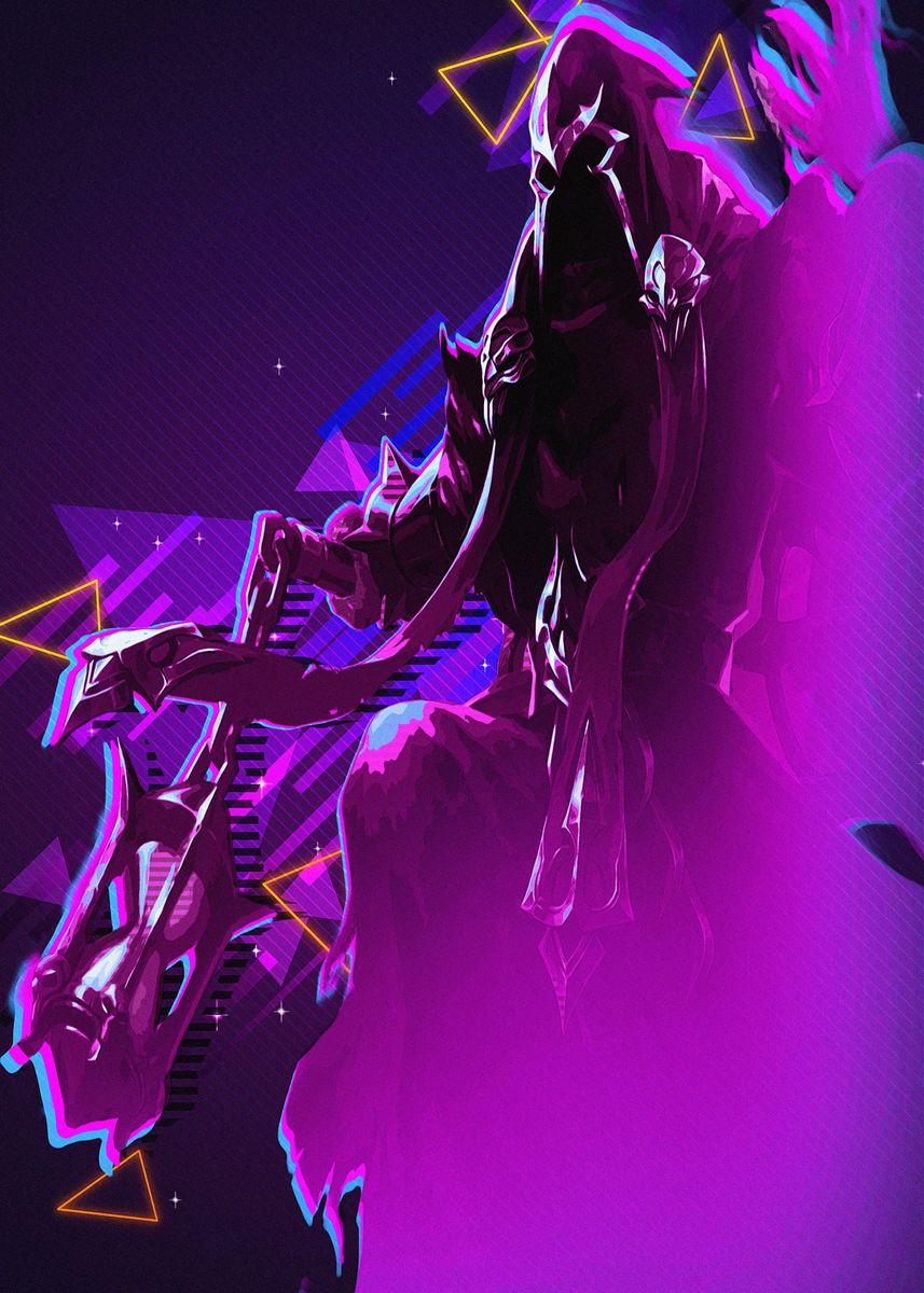 'moba' Poster, picture, metal print, paint by Lesie | Displate