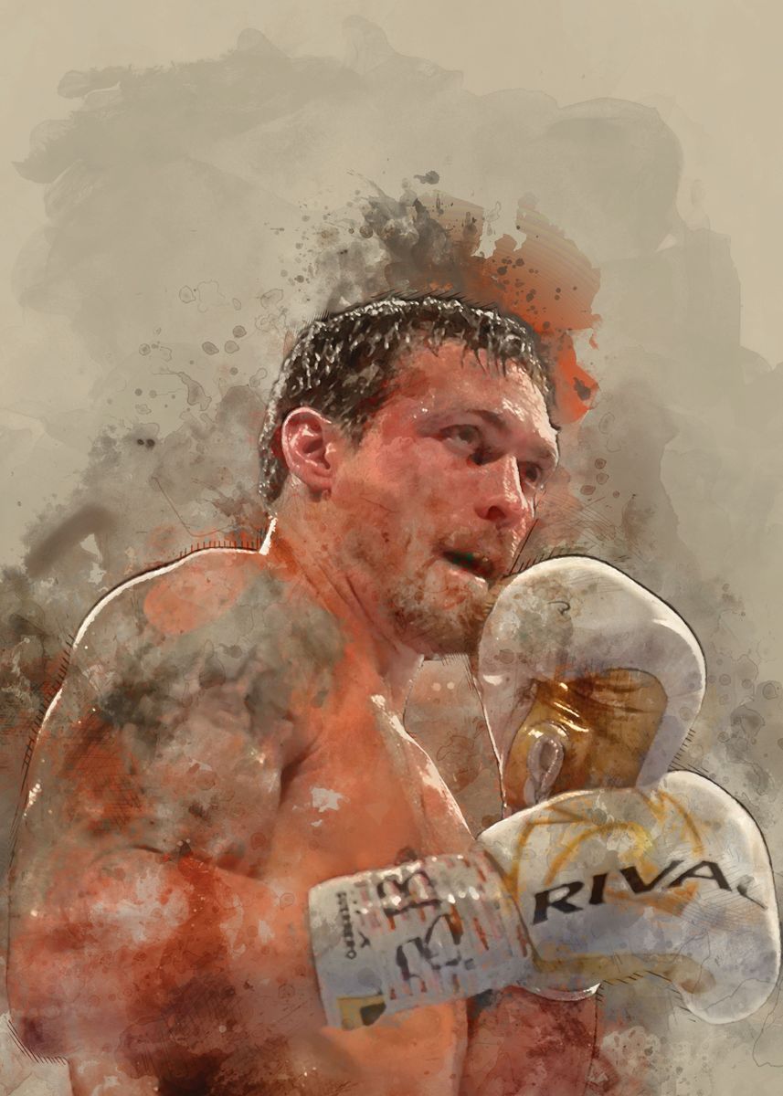 'Oleksandr Usyk' Poster by ONONMADE STUDIO | Displate