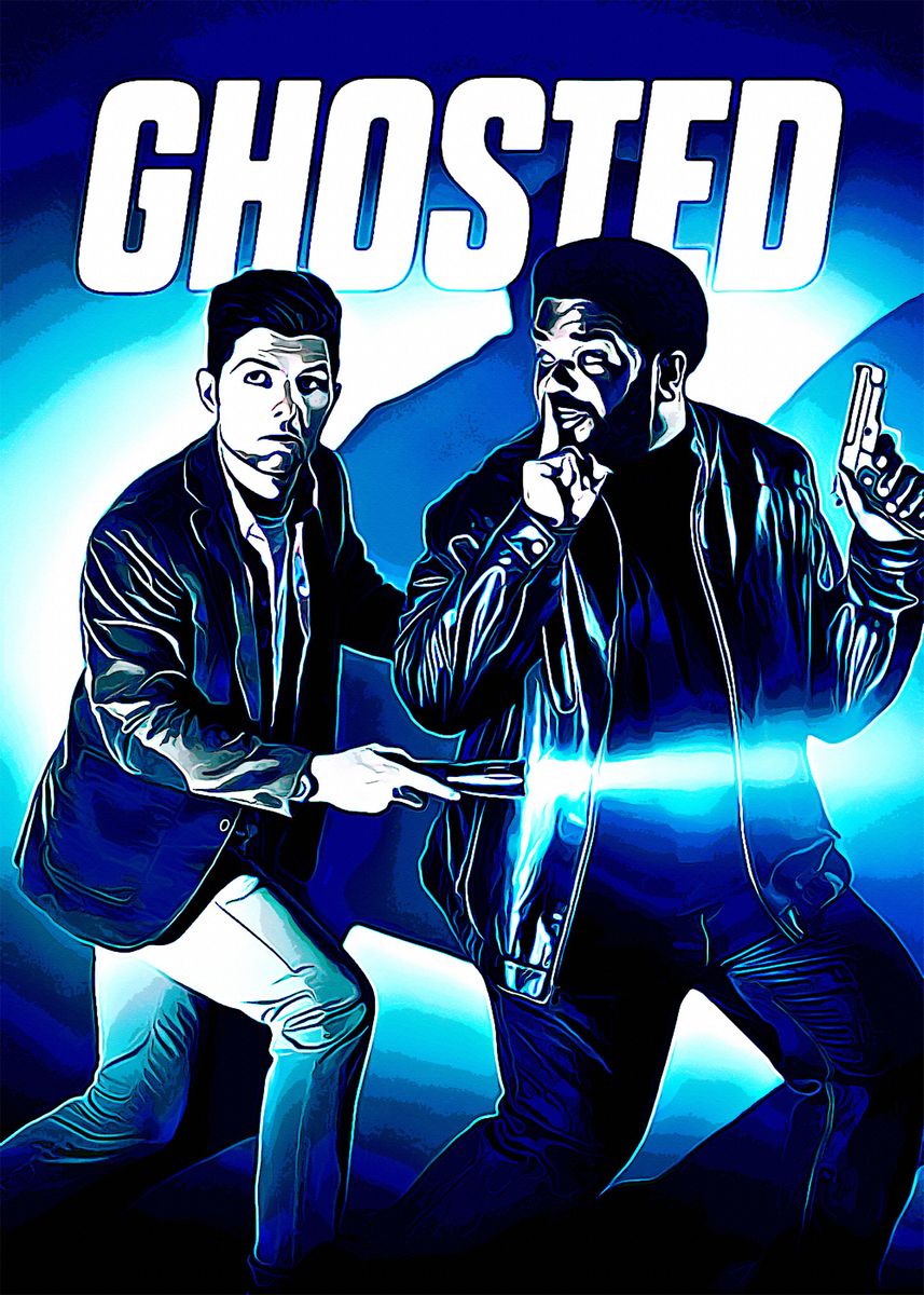 'Ghosted 1' Poster, picture, metal print, paint by Kaye Luca | Displate