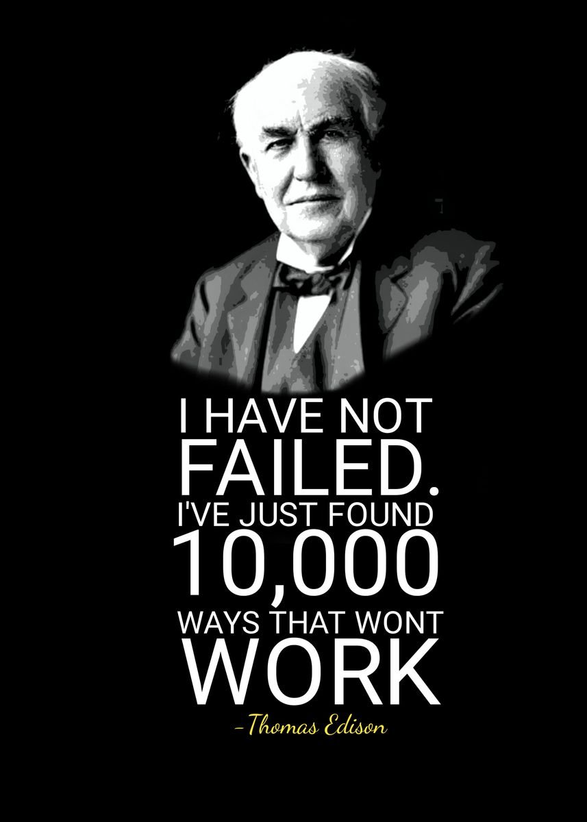 'thomas quote' Poster by iwak ayam | Displate