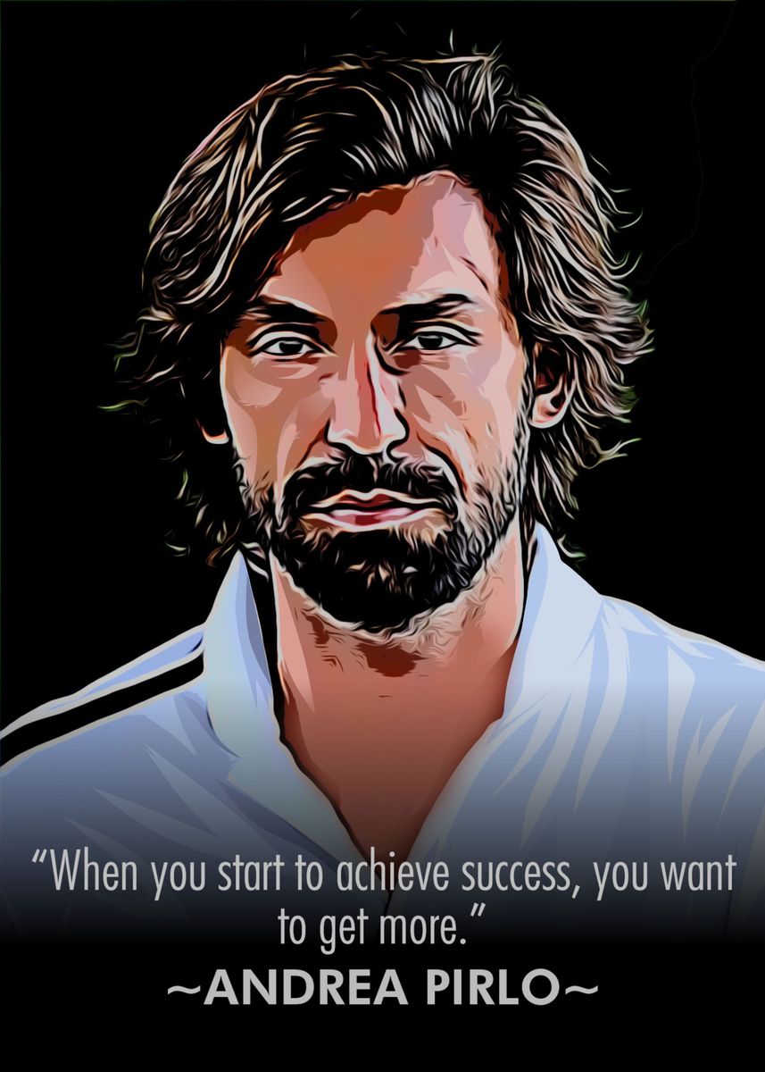 'Pirlo' Poster by Miracle Studio | Displate