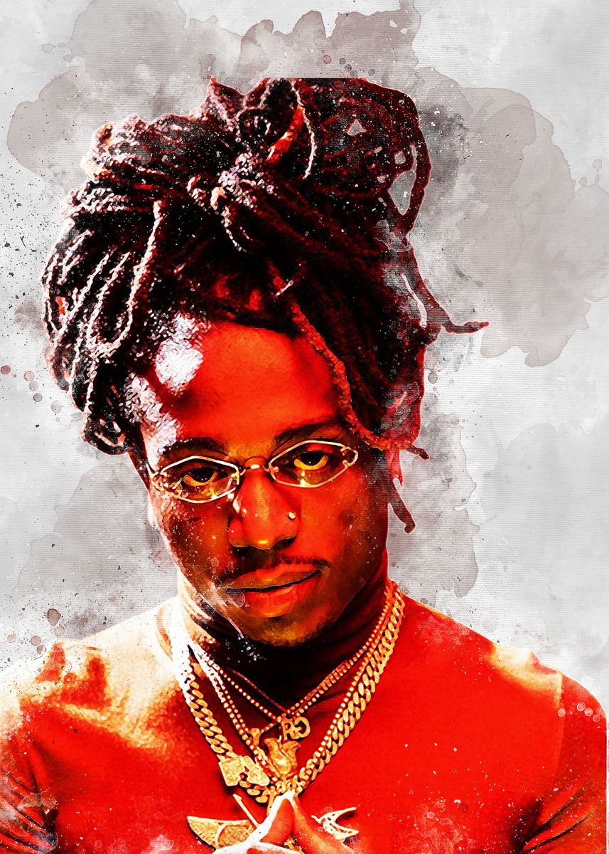 'Jacquees' Poster, picture, metal print, paint by Pierre Yeldell | Displate