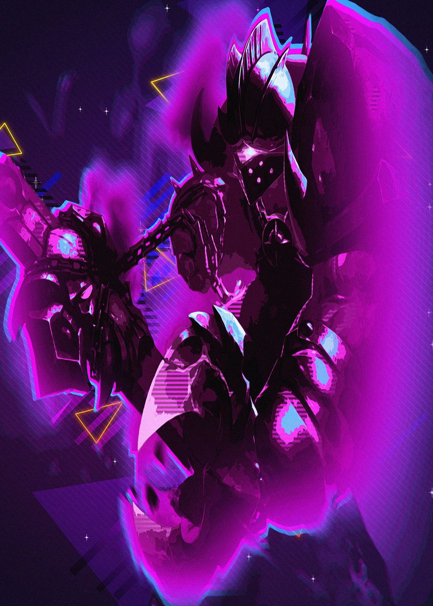 'moba' Poster, picture, metal print, paint by Lesie | Displate