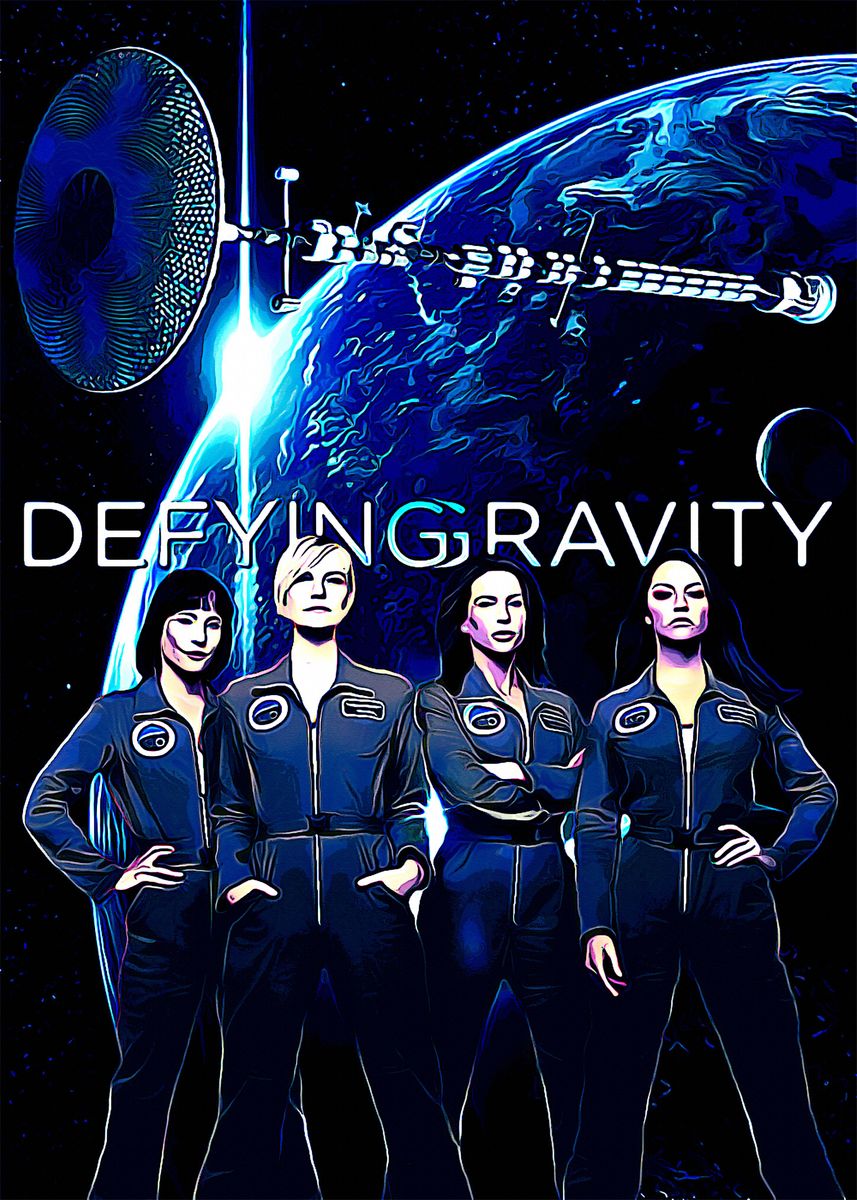 'Defying Gravity' Poster, picture, metal print, paint by Jeffery ...