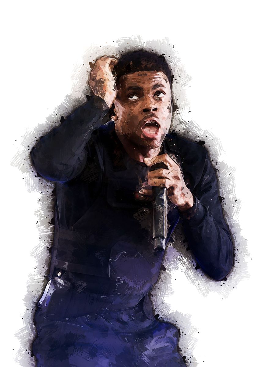 'Vince Staples' Poster by DTW GROUP | Displate