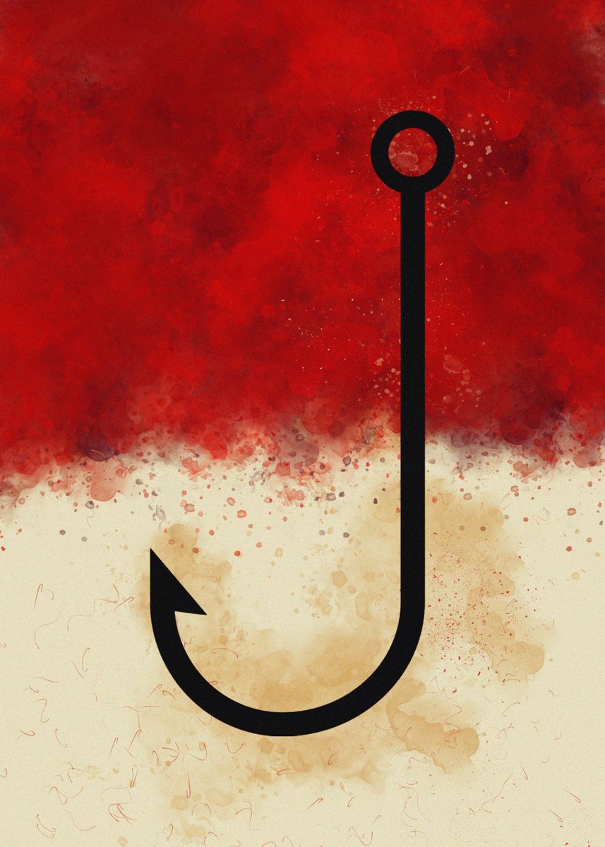 'hook' Poster by french | Displate