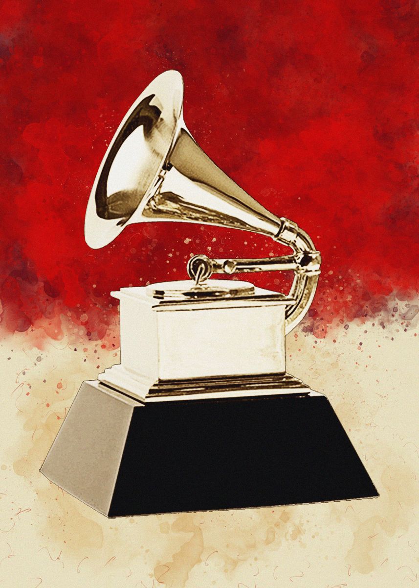 'Grammy' Poster, picture, metal print, paint by padilla | Displate