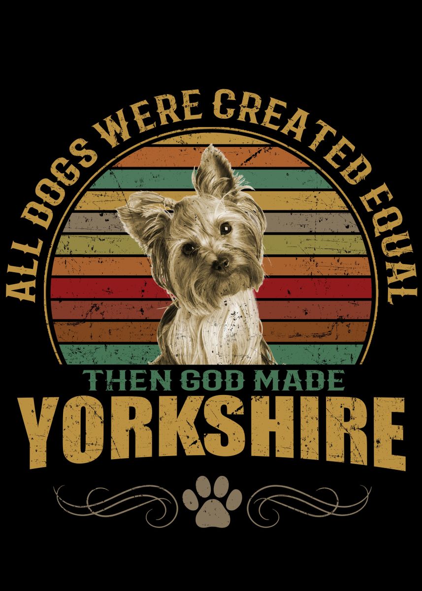 'Yorkshire' Poster, picture, metal print, paint by ML Arts | Displate
