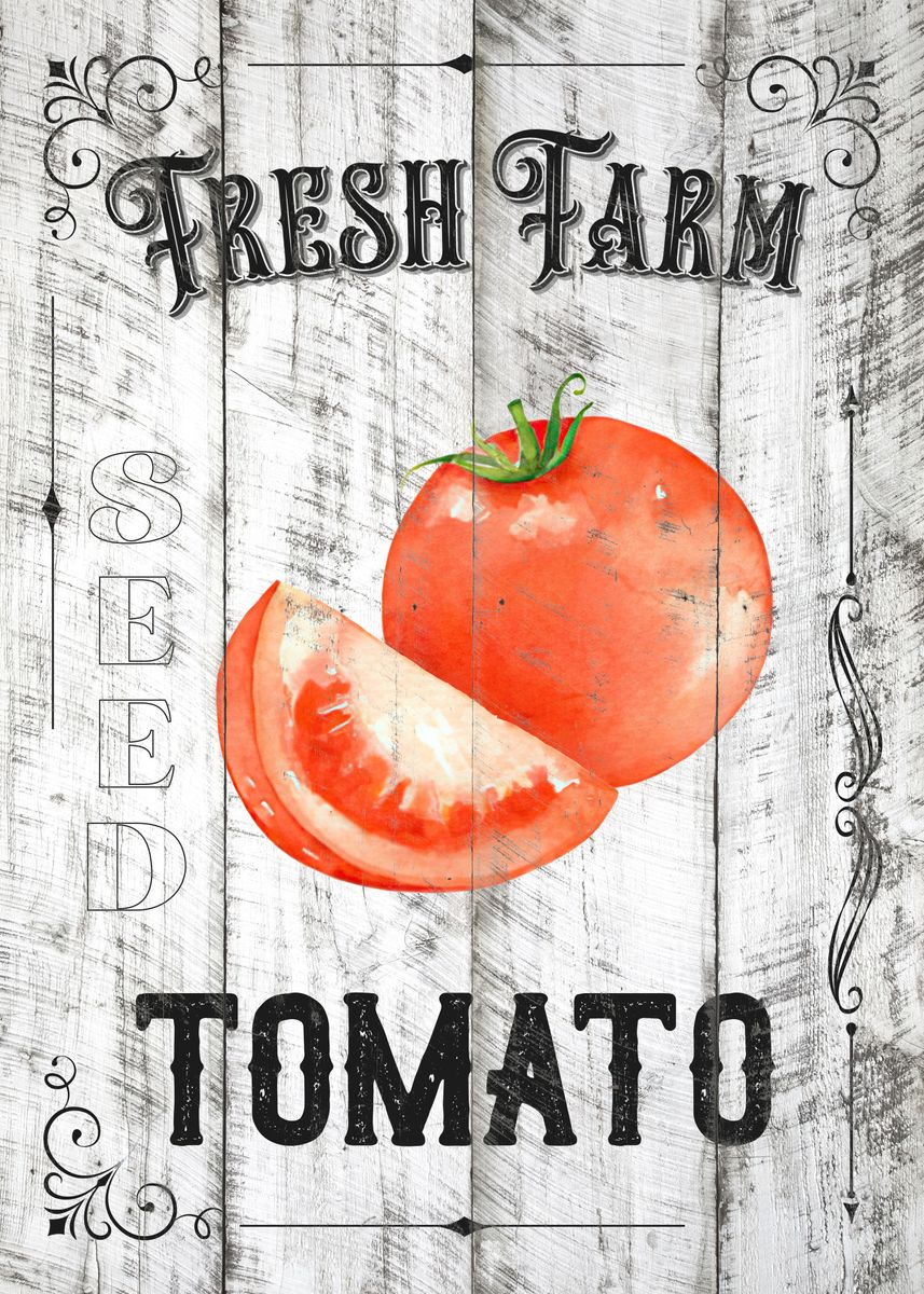 'Tomato' Poster by Manuel Garcia | Displate