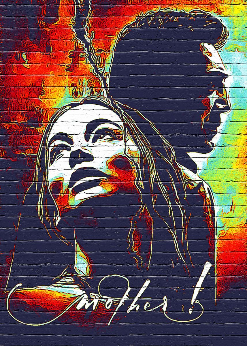 'Mother 2' Poster, picture, metal print, paint by Vivienne Raymond ...