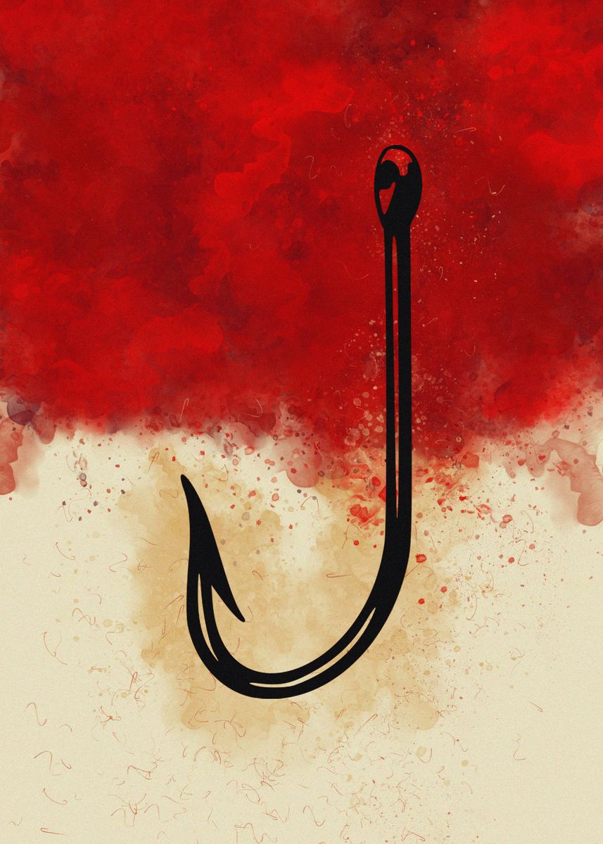 'hook' Poster by french | Displate