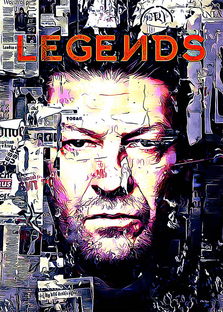 'Legends 2013' Poster, picture, metal print, paint by Katerina Lim ...