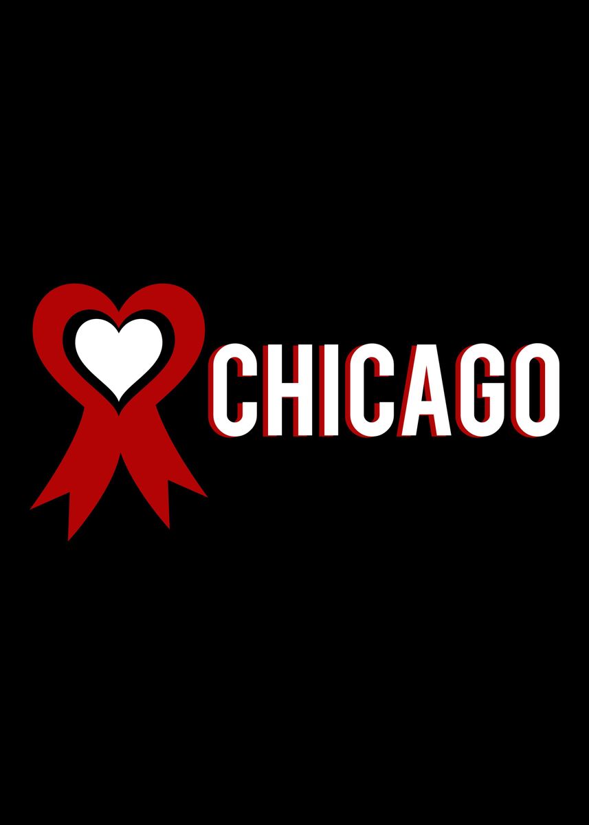 'Chicago Love' Poster by John DonJoe | Displate