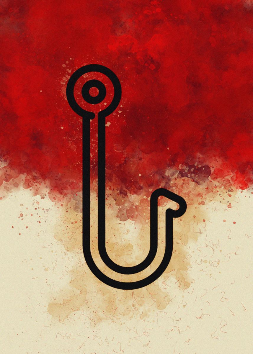 'hook' Poster by french | Displate