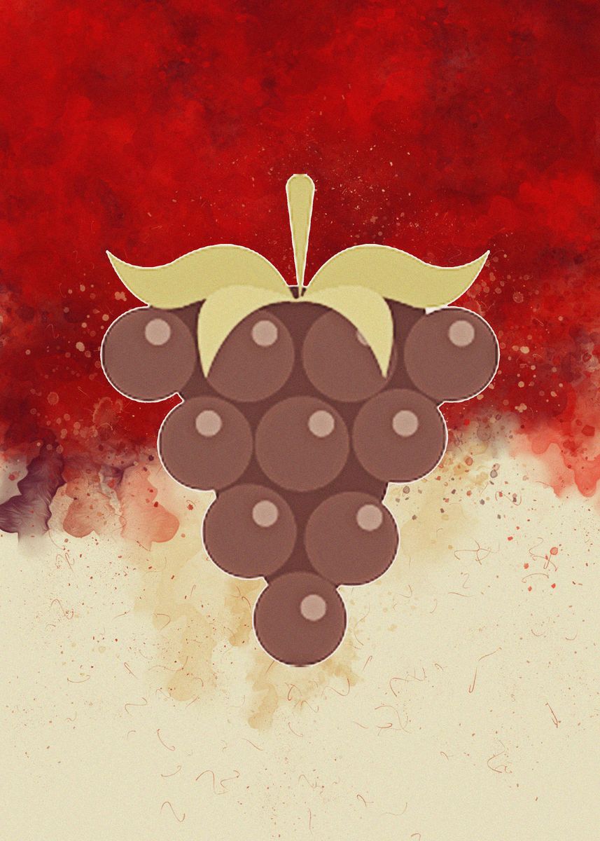 'grapes' Poster by padilla | Displate