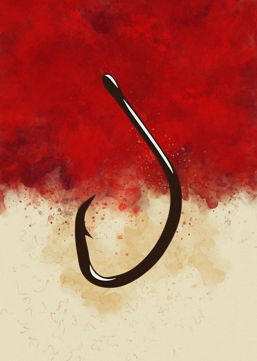 'hook' Poster by french | Displate