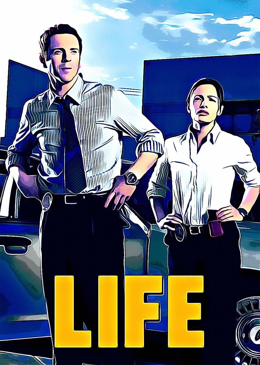 'Life 1' Poster, picture, metal print, paint by Kaye Luca | Displate