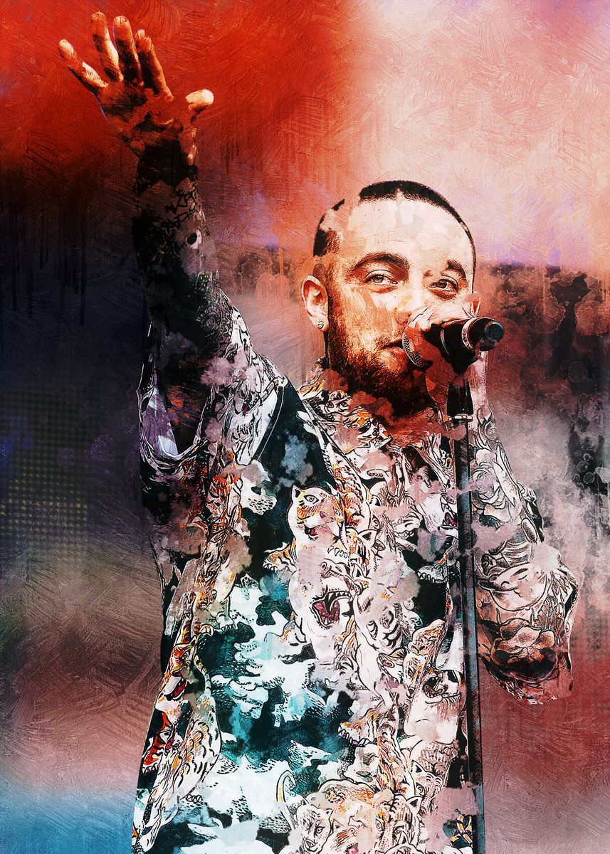 'Mac Miller Style' Poster by Uda Buyung | Displate