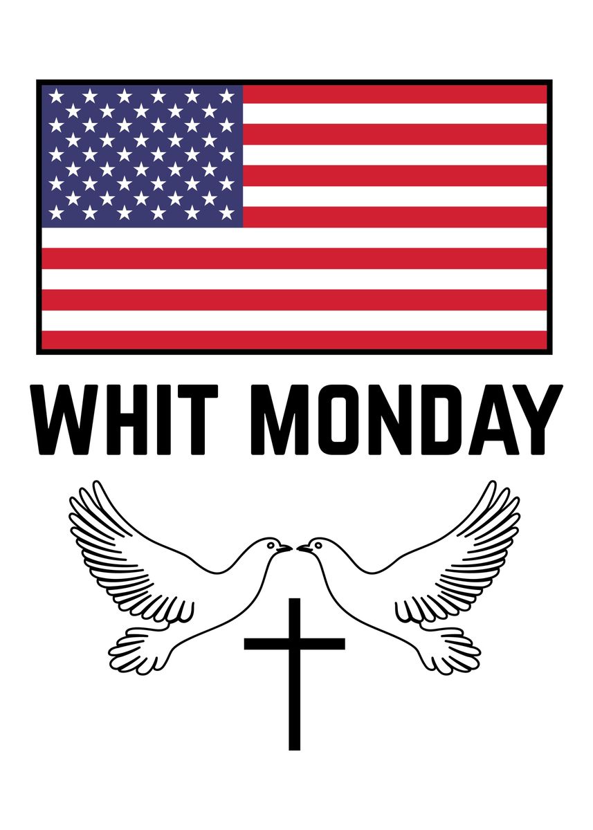 'Whit Monday 1 June' Poster, picture, metal print, paint by ...