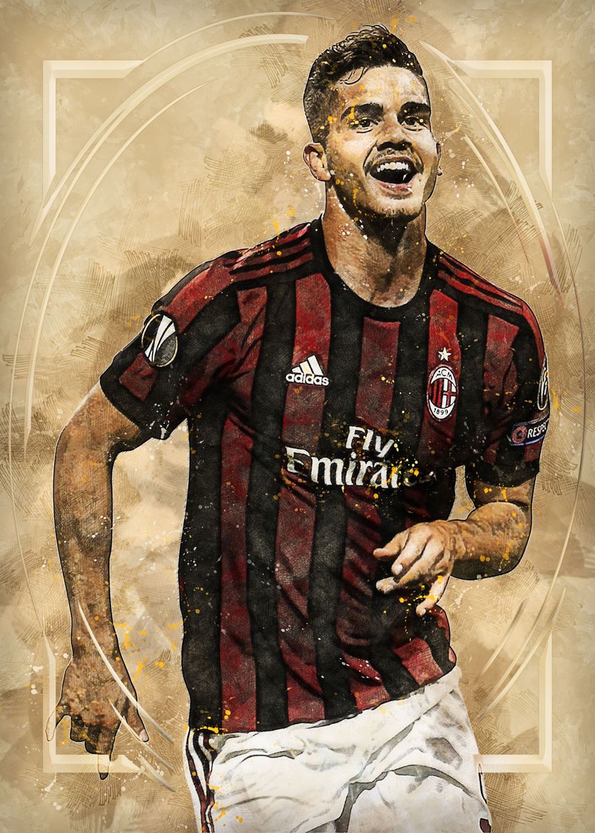 'Andre Silva ' Poster, picture, metal print, paint by Buster Rameau ...