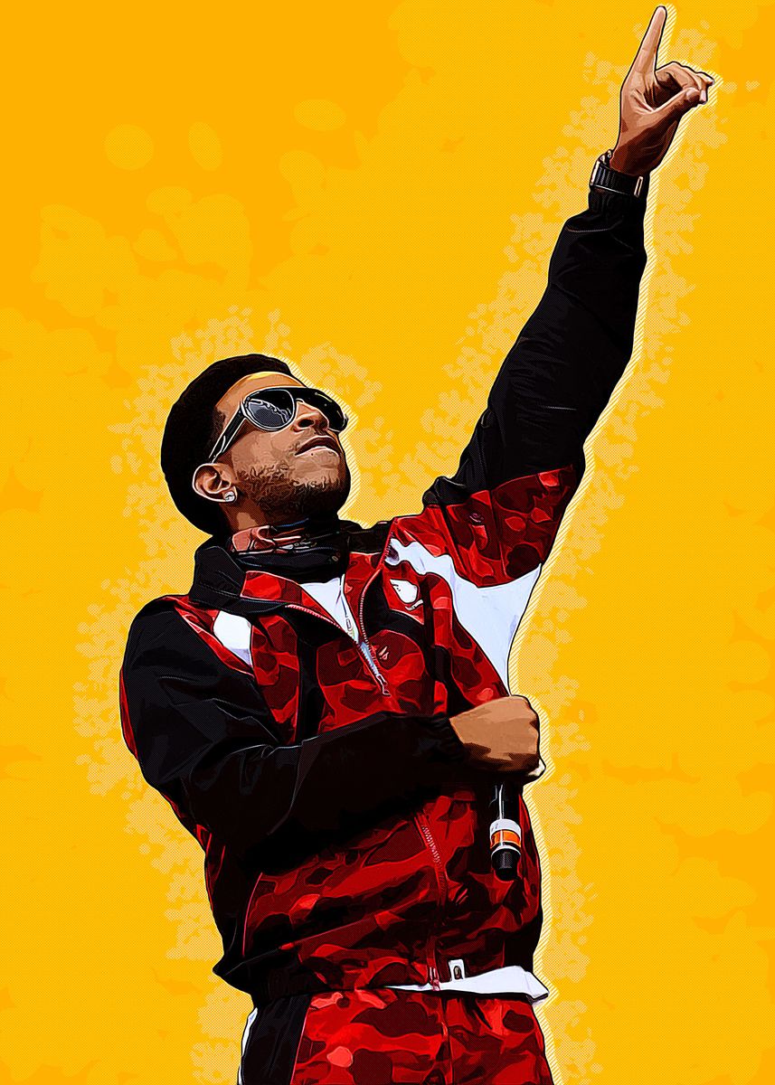 'Ludacris' Poster, picture, metal print, paint by Franklin Ruben | Displate