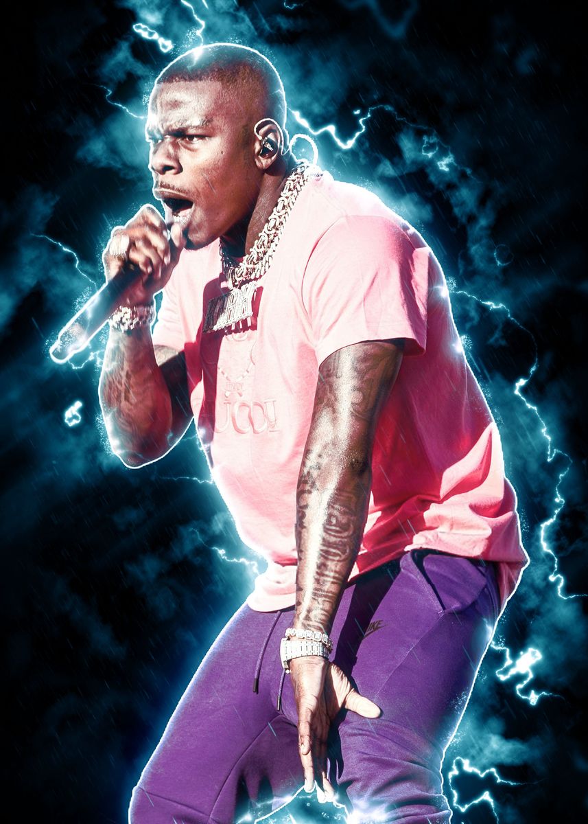 'DaBaby' Poster, picture, metal print, paint by Mcgilvery Colby | Displate