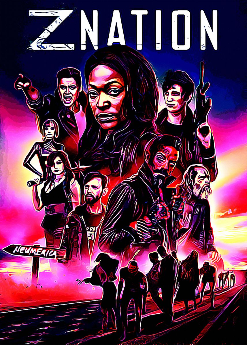 'Z Nation 4' Poster, picture, metal print, paint by Katerina Lim | Displate