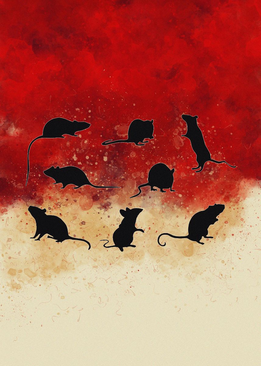 'Mice' Poster by french | Displate