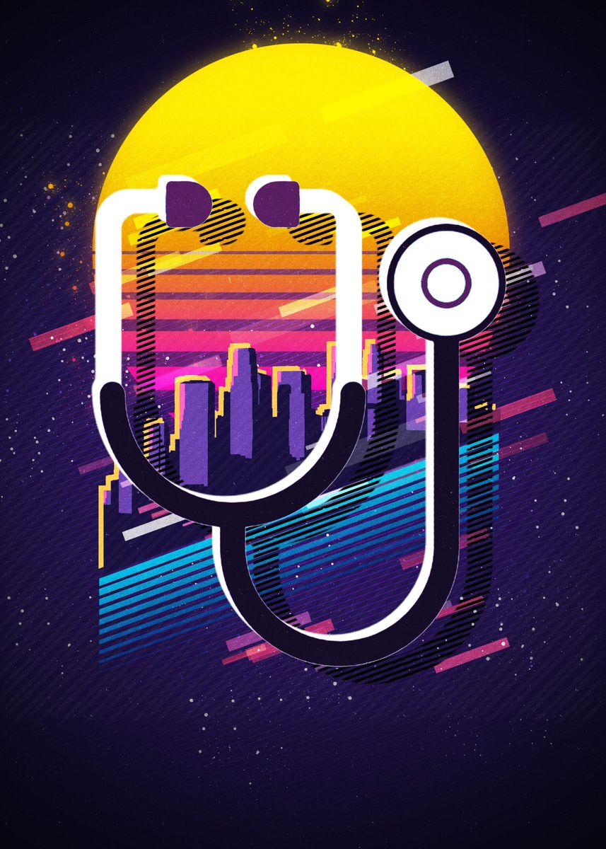 'Doctor' Poster, picture, metal print, paint by calhounea | Displate