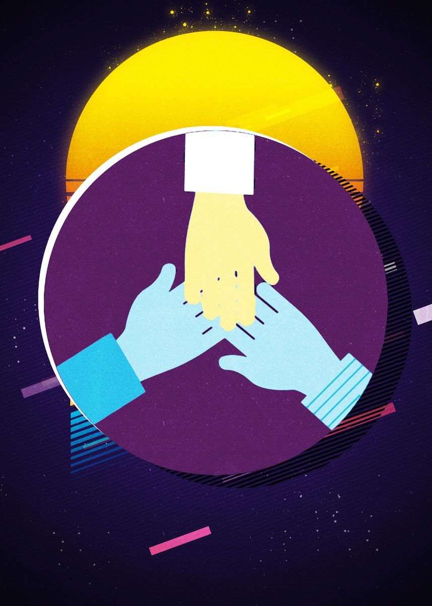 'Sales manager' Poster, picture, metal print, paint by Retro Nice ...