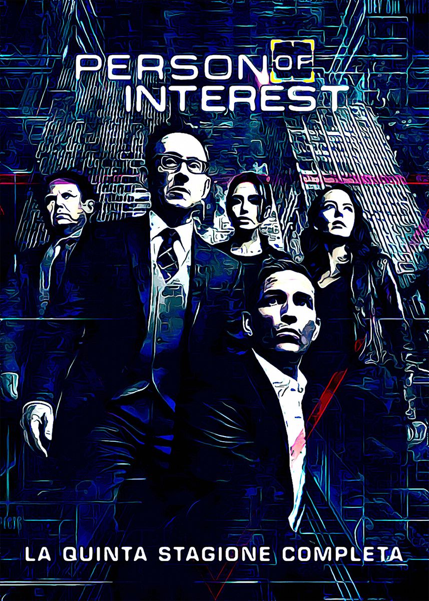 'Person Of Interest 4' Poster, picture, metal print, paint by Katerina ...