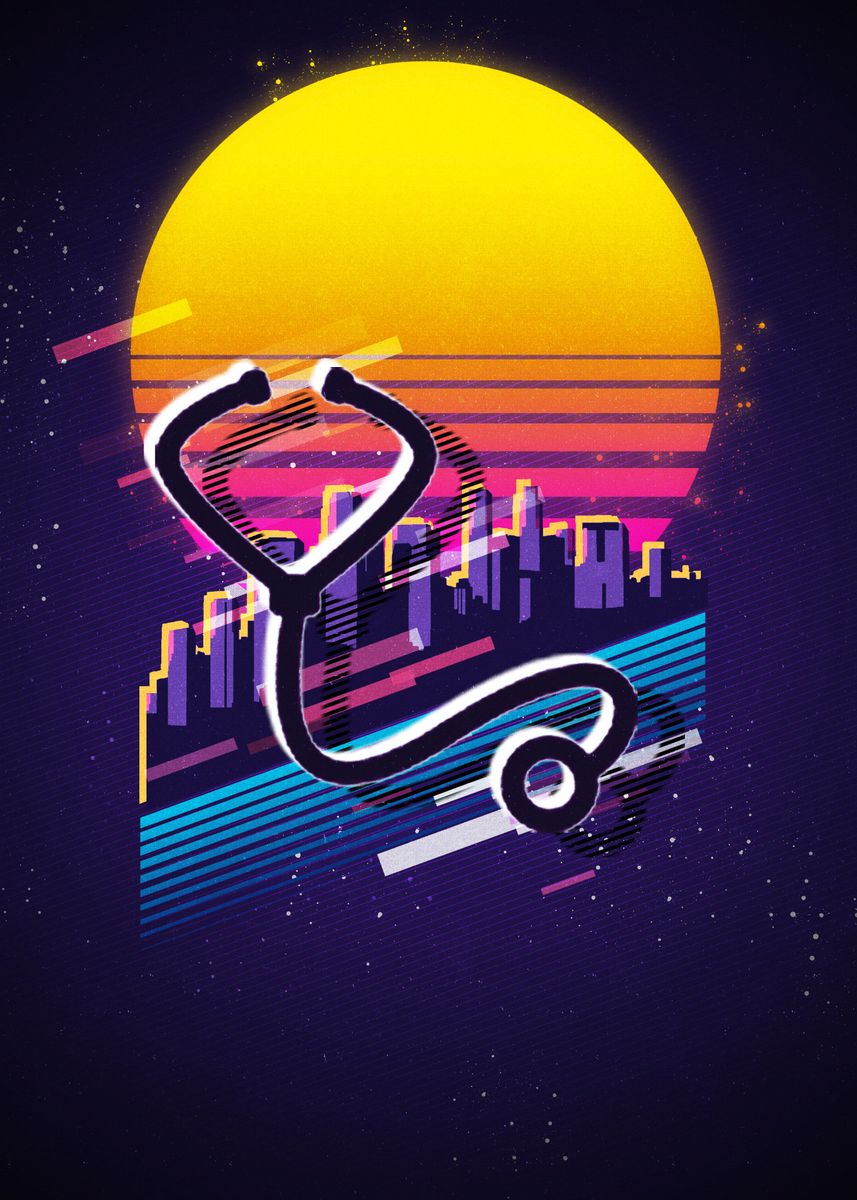 'Doctor' Poster, picture, metal print, paint by patelwiley | Displate