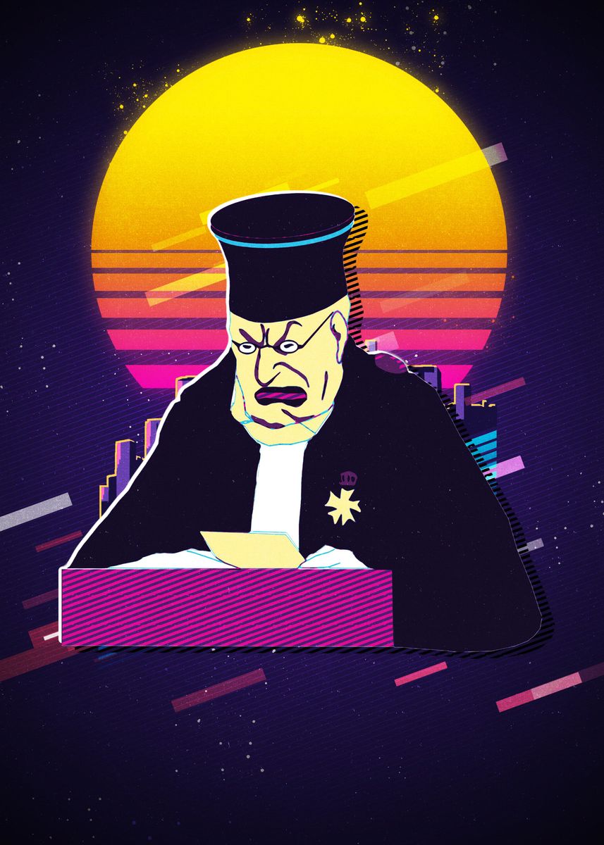 'judge' Poster by padilla | Displate