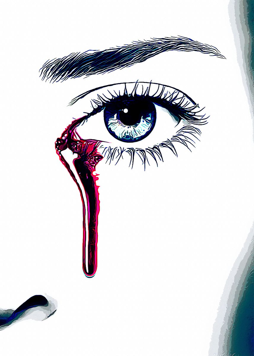 'True Blood 1' Poster, picture, metal print, paint by Vivienne Raymond ...