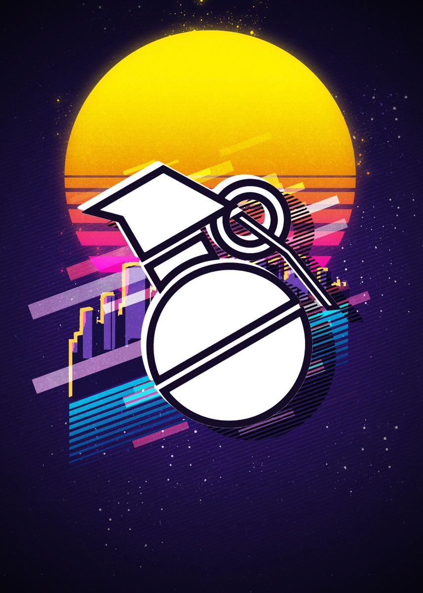 'police' Poster, picture, metal print, paint by french | Displate