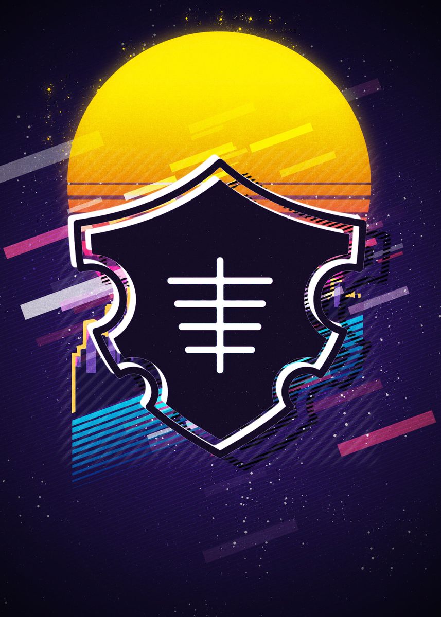 'police' Poster, picture, metal print, paint by copeland | Displate