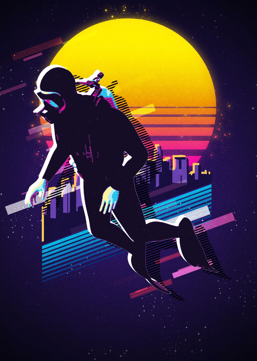 'Diver' Poster, picture, metal print, paint by patelwiley | Displate