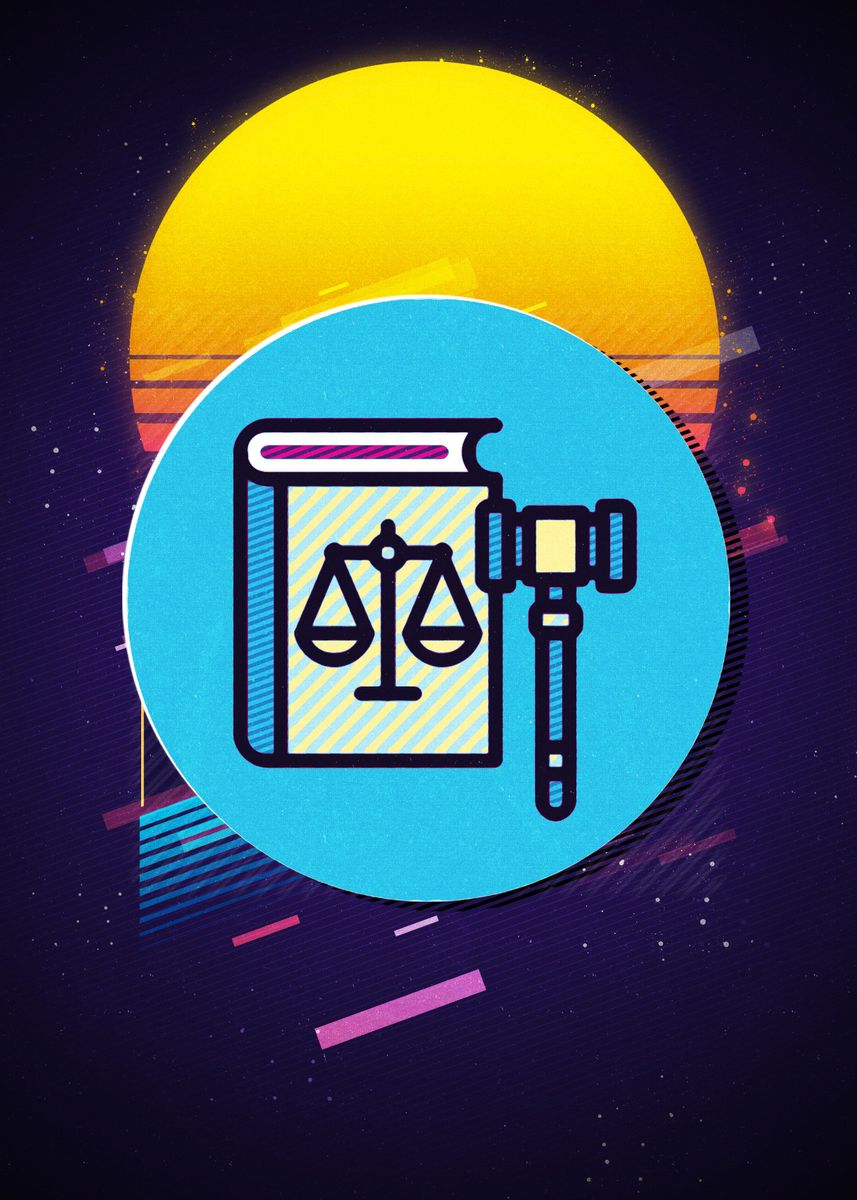 'judge' Poster, picture, metal print, paint by padilla | Displate