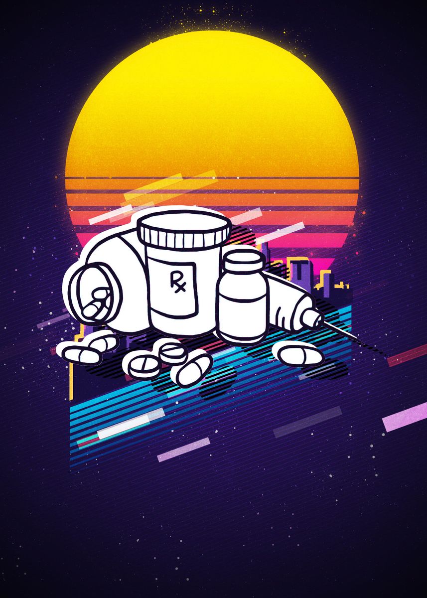 'Doctor' Poster, picture, metal print, paint by calhounea | Displate