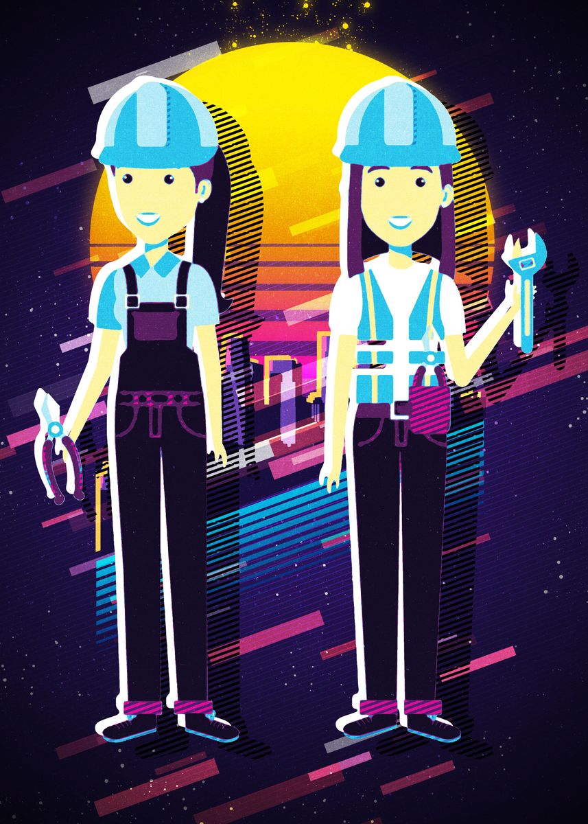 'Mechanical engineer' Poster, picture, metal print, paint by padilla ...