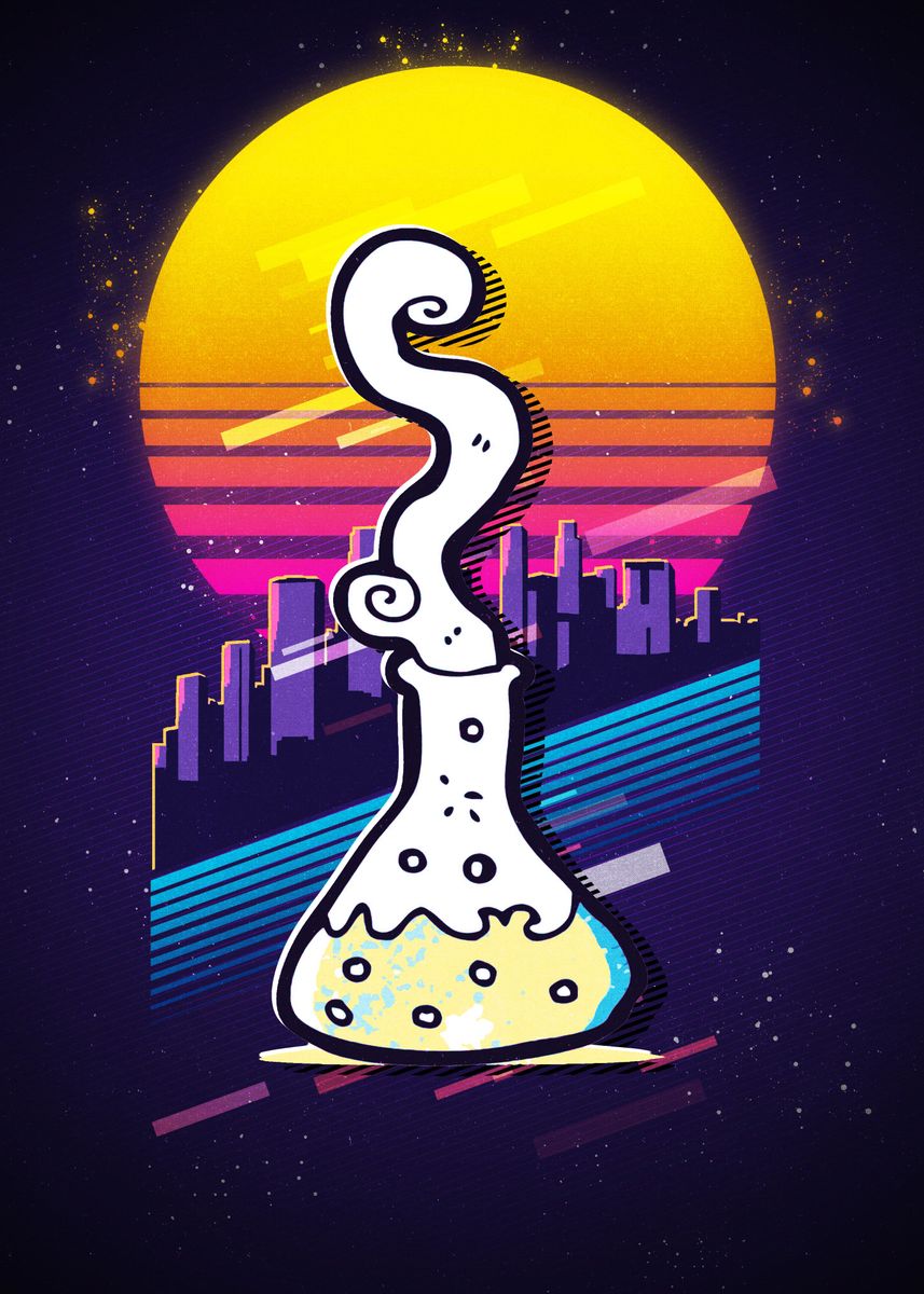 'scientist' Poster, picture, metal print, paint by colongreer | Displate