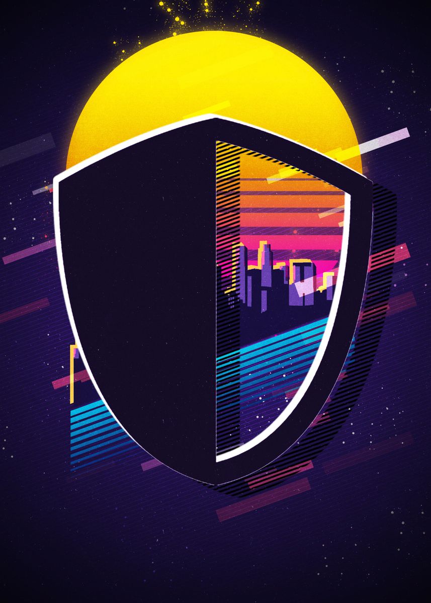 'police' Poster, picture, metal print, paint by copeland | Displate