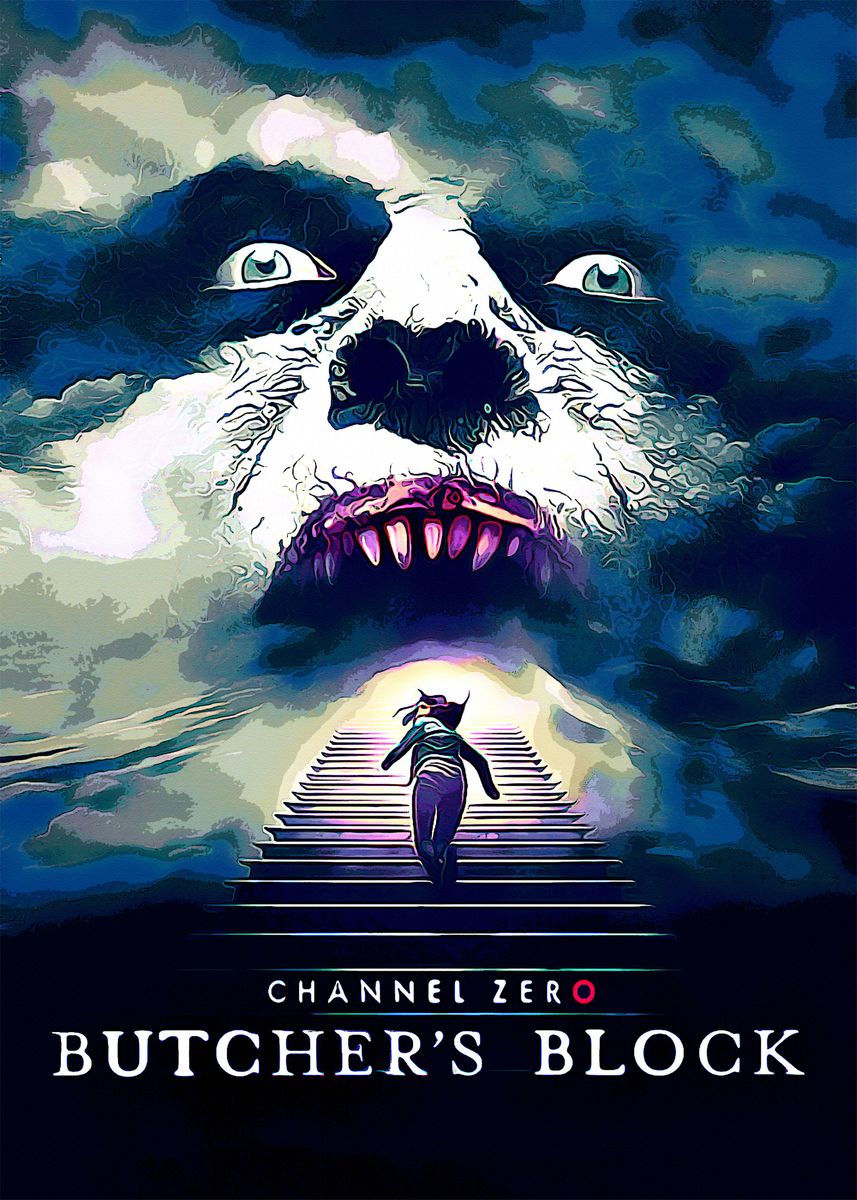 'Channel Zero 3' Poster, picture, metal print, paint by Jeffery ...