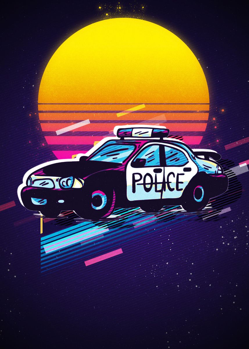 'police' Poster by Moranroy | Displate