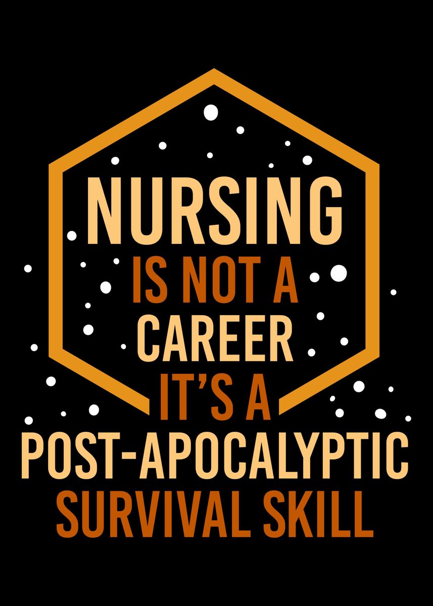 'Nurse practitioner quotes' Poster by Sebastian Wünsche | Displate