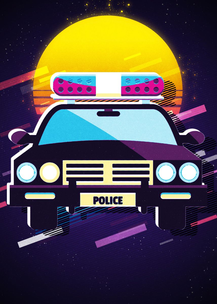 'police' Poster by french | Displate