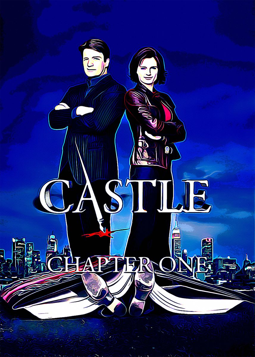 'Castle 2009' Poster, picture, metal print, paint by Kaye Luca | Displate