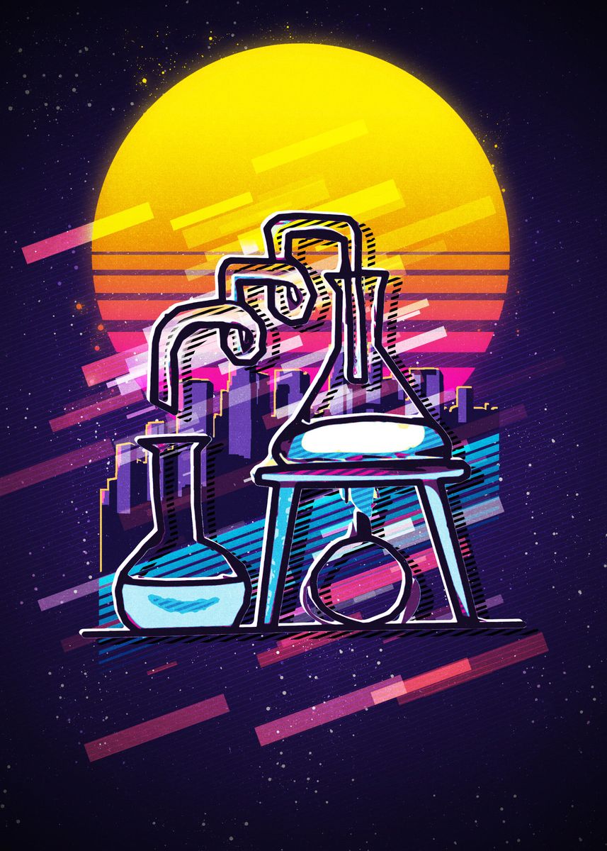 'scientist' Poster, picture, metal print, paint by colongreer | Displate